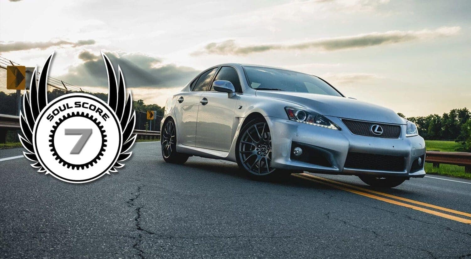 The Lexus IS-F is an odd sports sedan